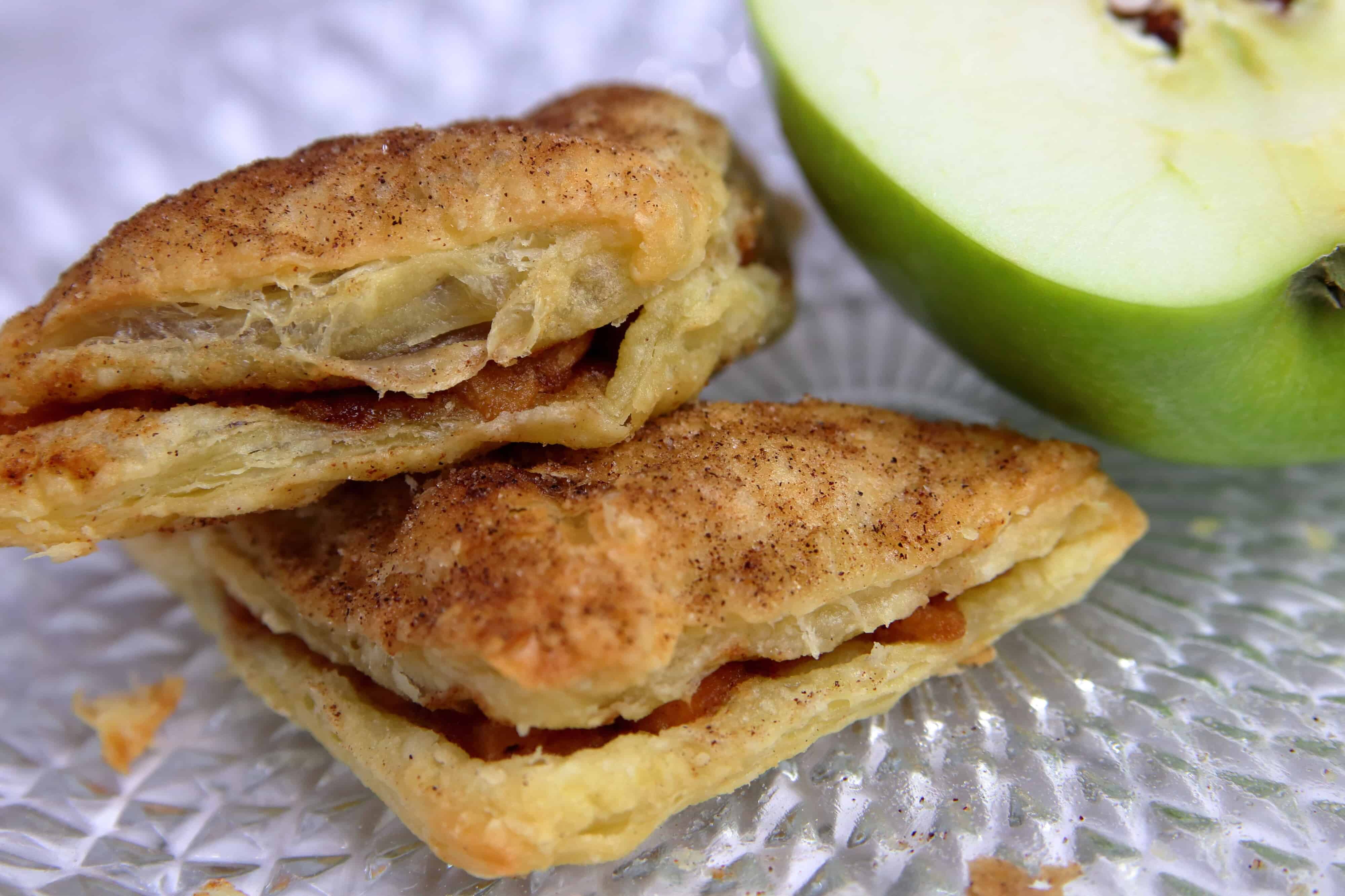 Puff Pastry Apple Pie Bites | System of a Brown