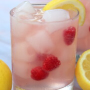 Raspberry Lemonade Vodka Spritzer | System of a Brown