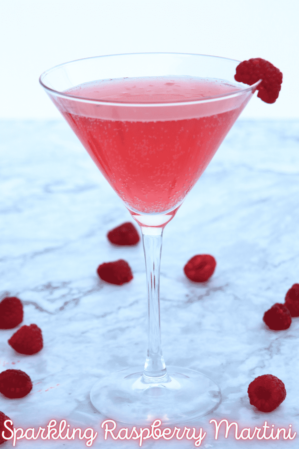 Sparkling Raspberry Martini | System of a Brown