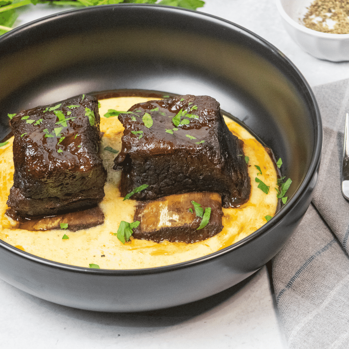 Red Wine Braised Short Ribs | System of a Brown